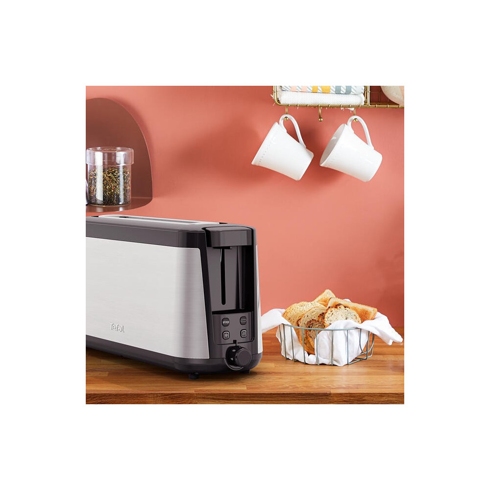 TOASTER NOIR-INOX TEFAL