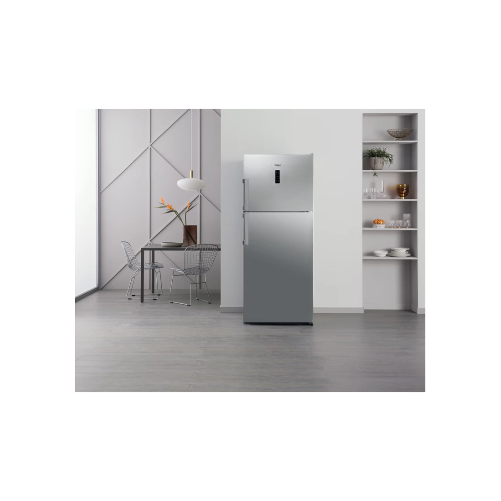 REFRIGERATEUR WHIRLPOOL 2 PORTES No Frost 6EME SENS 504L INOX