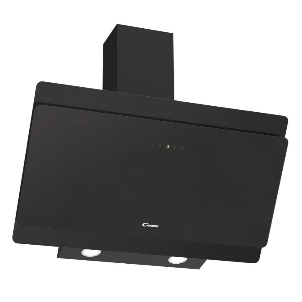 HOTTE CANDY 90CM EN VERRE NOIR