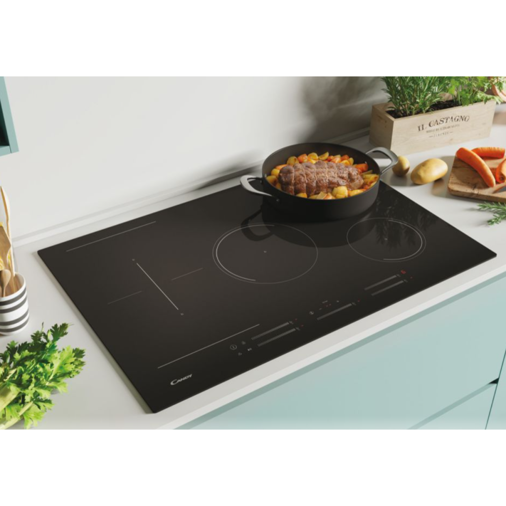 PLAQUE CANDY 74CM INDUCTION NOIR