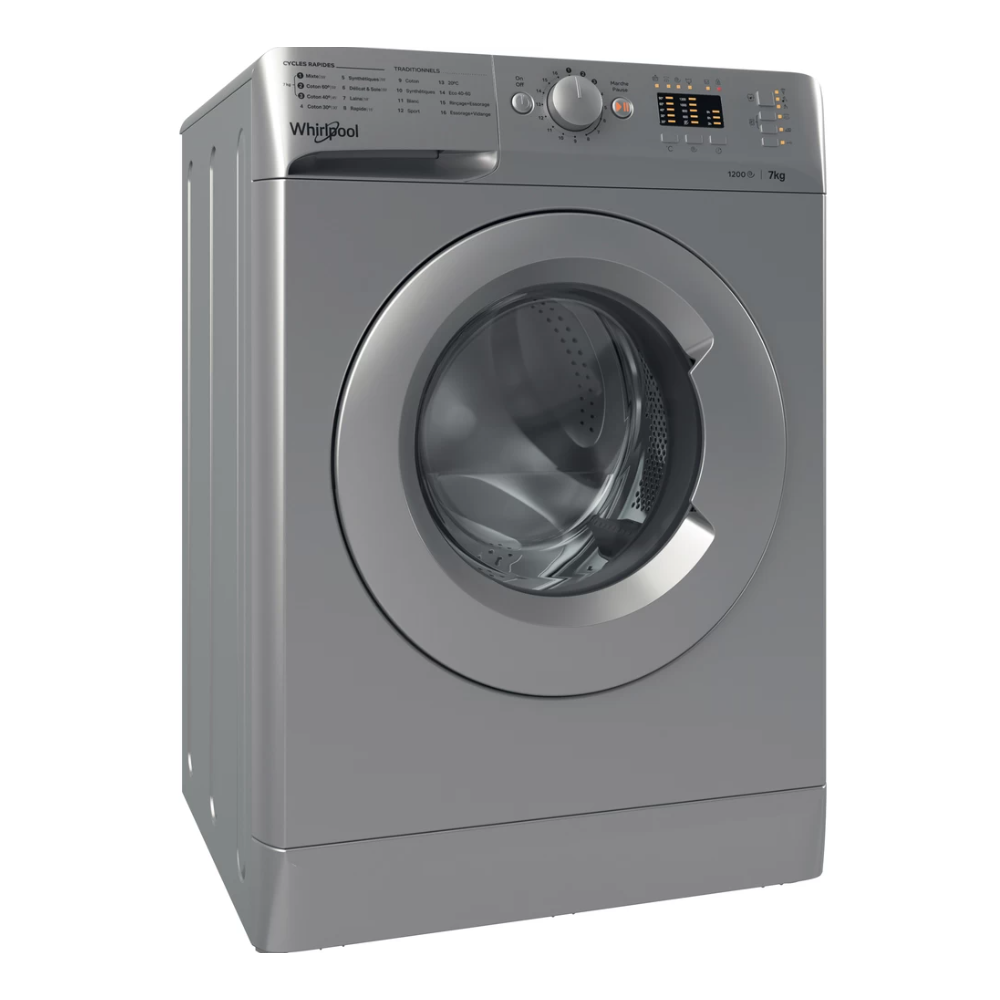 MACHINE A LAVER WHIRLPOOL 7KG 1200TR SILVER