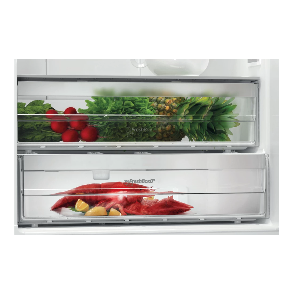 RÉFRIGÉRATEUR WHIRLPOOL COMBINÉ NO-FROST 444L INOX