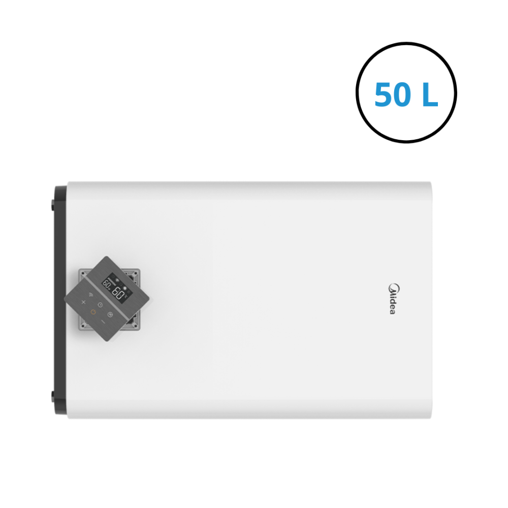 CHAUFFE EAU ELECTRIQUE MIDEA SLIM 2000W 50L SMART DIGITAL HORIZONTAL ...