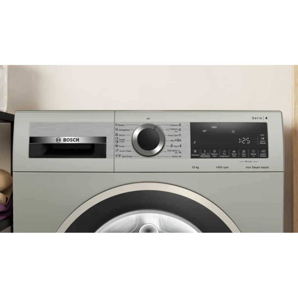 MACHINE A LAVER BOSCH 10KG 1400TR INOX