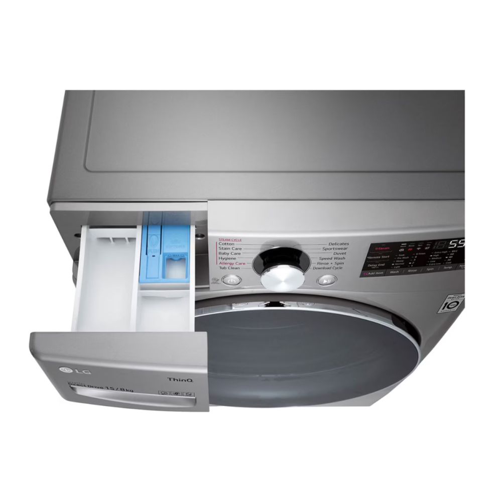 LG Lave-linge 15/8KG | 6 Motion Direct Drive™ | Moteur Direct Drive™ garantie 10 ans | TurboWash ...