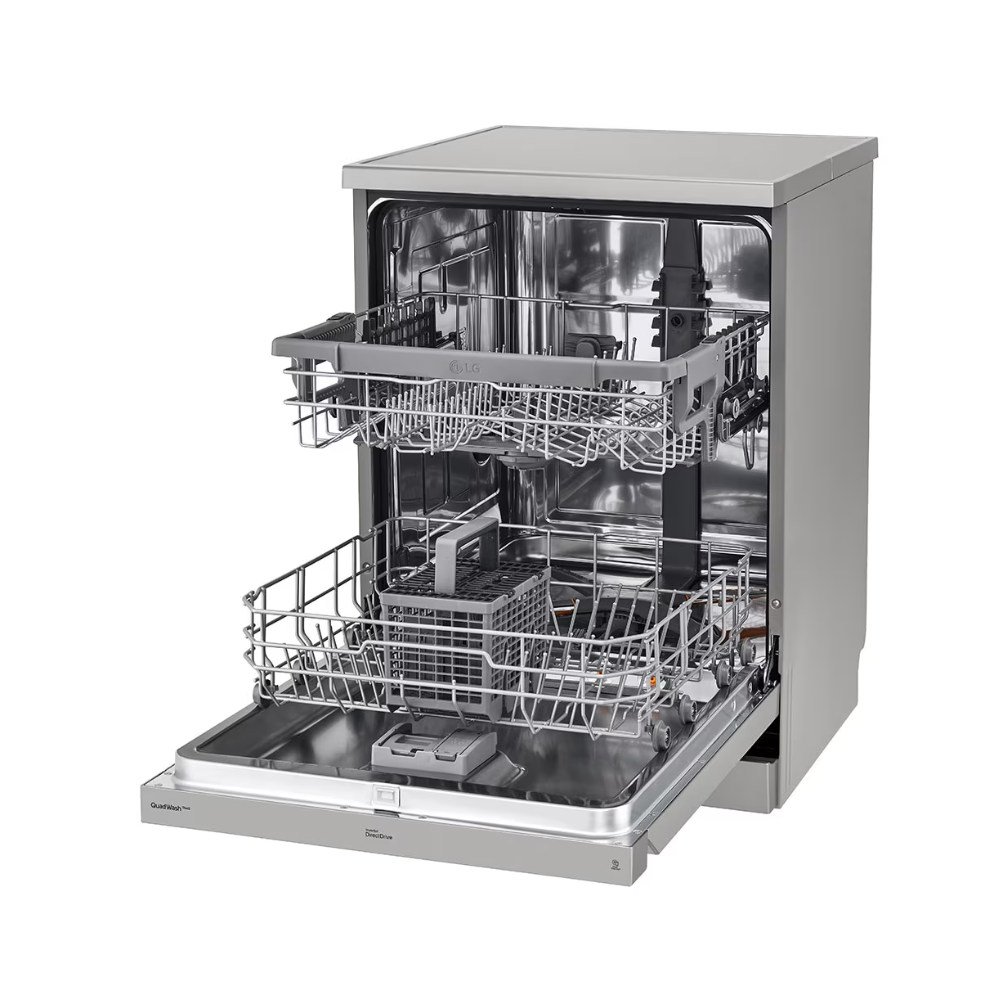LAVE VAISSELLE LG 14 CVRT QUADWASH STEAM | EASYRACK SMARTTHINQ SILVER