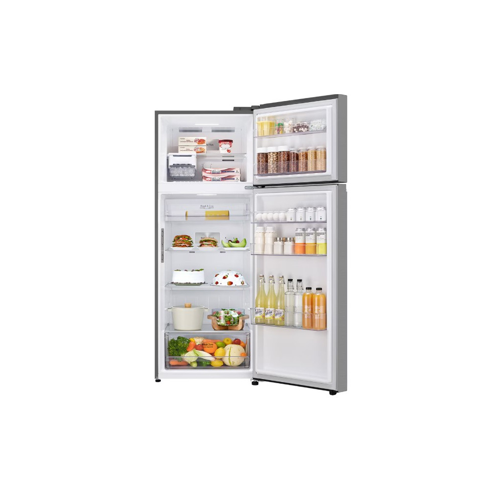 RÉFRIGÉRATEUR LG 2 PORTES 461L NET GRIS