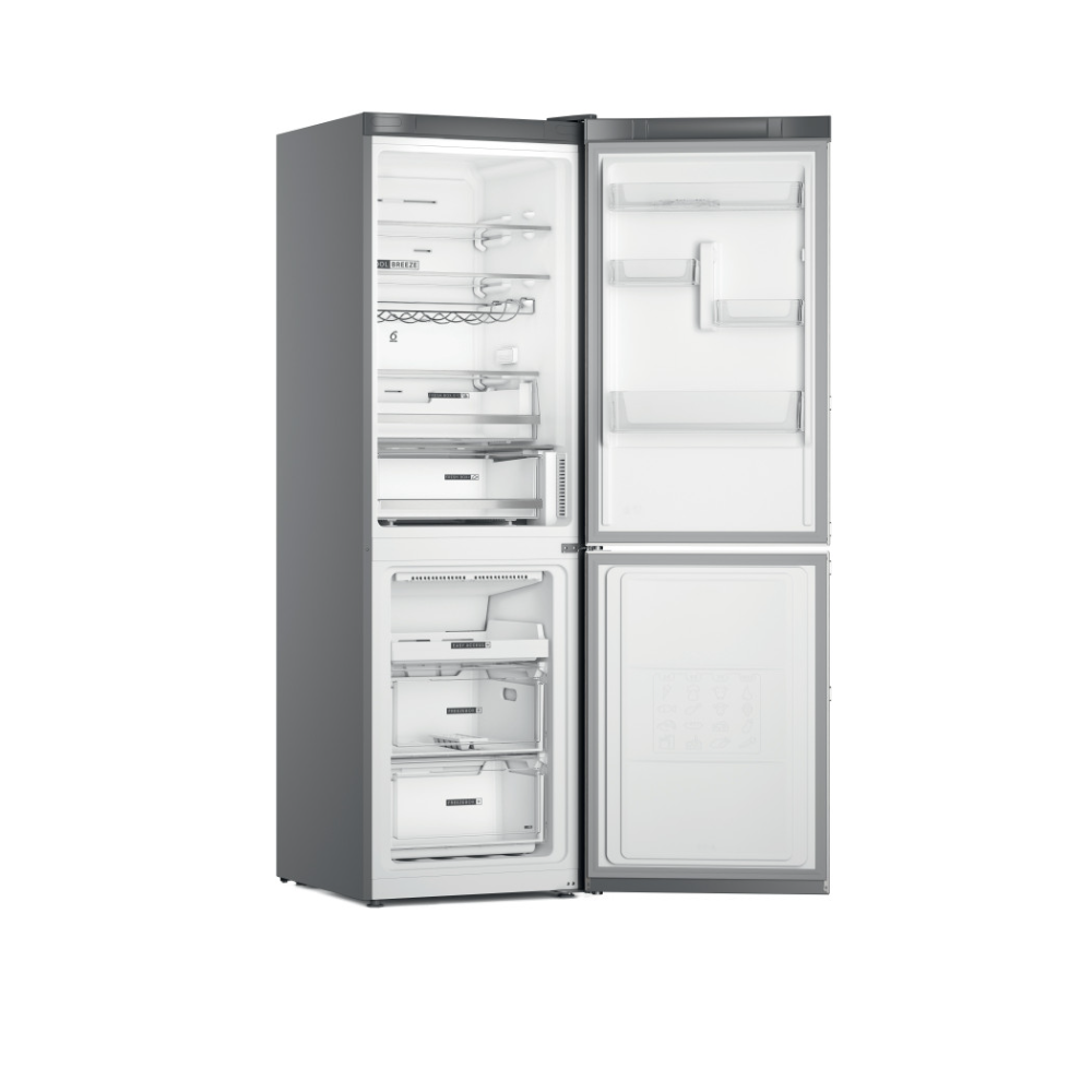 RÃ‰FRIGÃ‰RATEUR WHIRLPOOL COMB NF 335L INOX